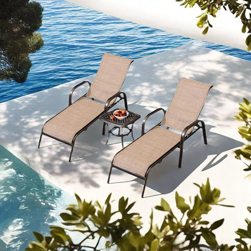 Aluminum patio lounge chairs store